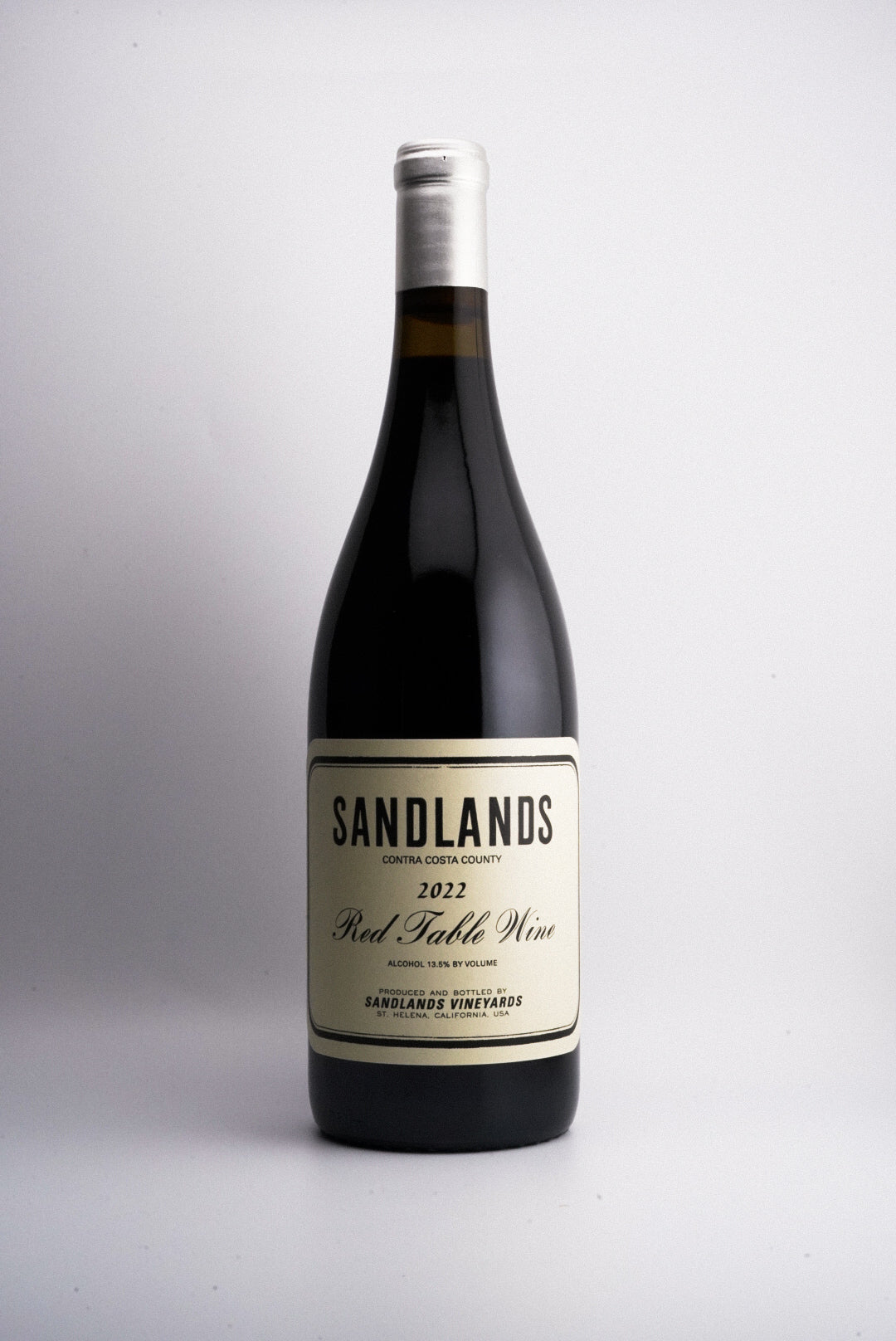 Sandlands Vineyards Red Table Wine, Contra Costa County, California 20 ...